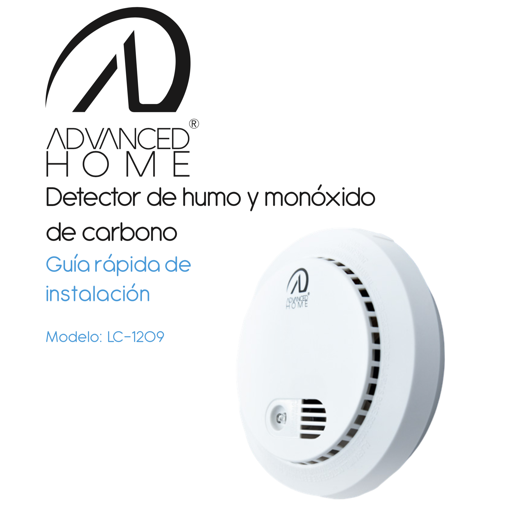 Detector de Humo (LC-1209) – Advanced Home